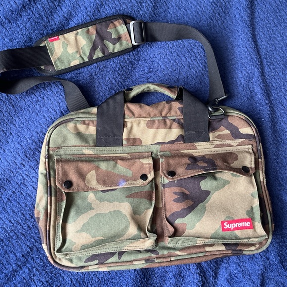 Supreme | Bags | Rare Supreme Woodland Camo Laptop Bag | Poshmark